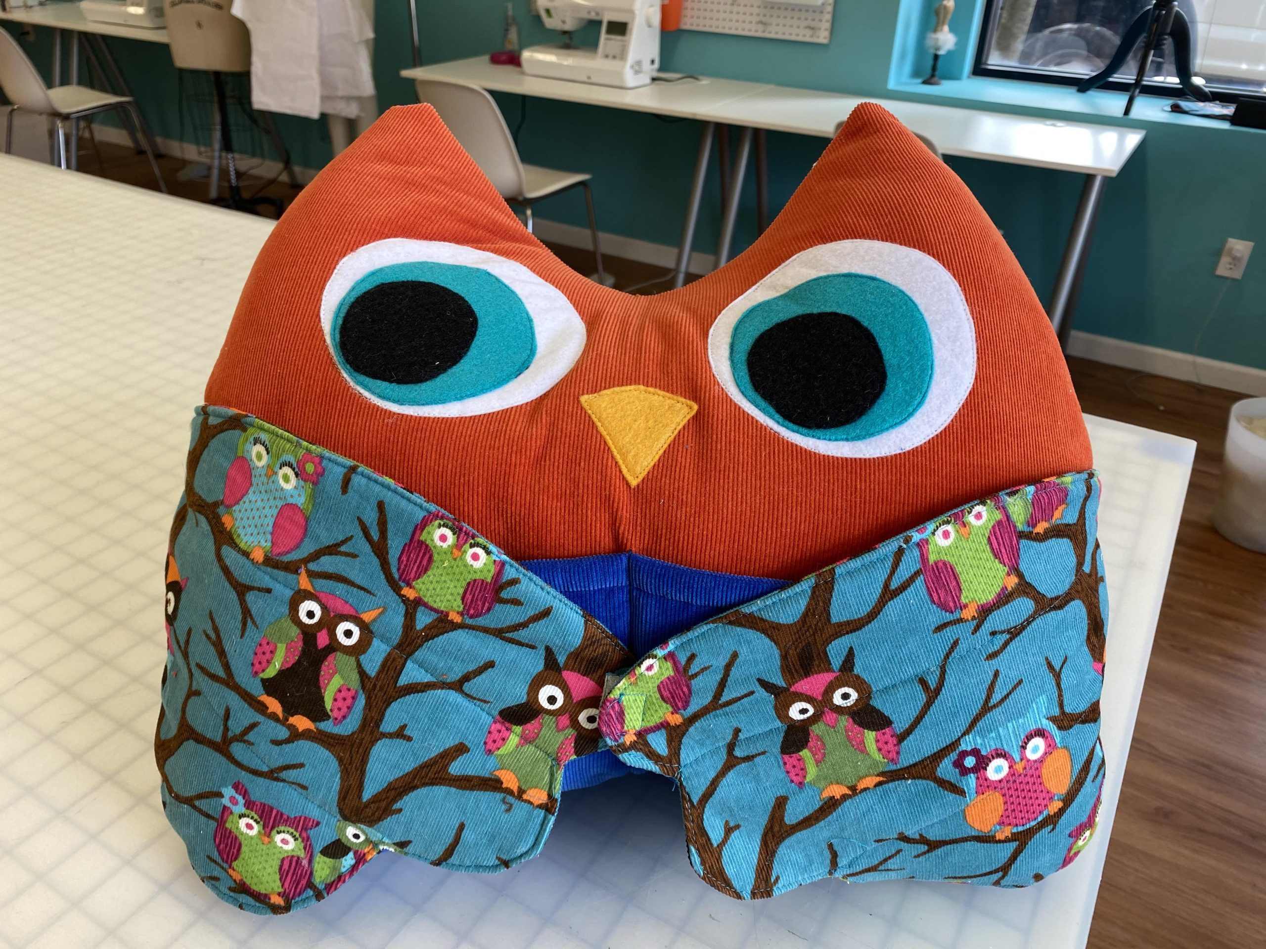 Owl Stuffy - Cut and Sew Studio